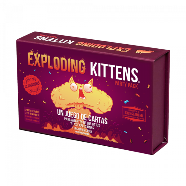 Exploding Kittens Party Pack - Chocita Juegos