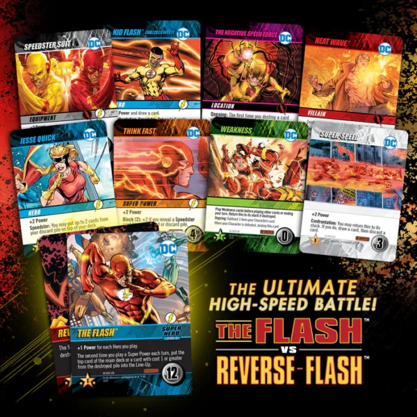 DC Comics DBG: Rivals 3 - Flash vs Reverse Flash | Chocita Juegos